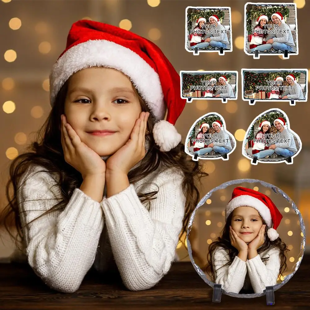 Custom-Rock-Slate-Frame-Picture-Selfie-Decoration-Posters-Decor-For ...