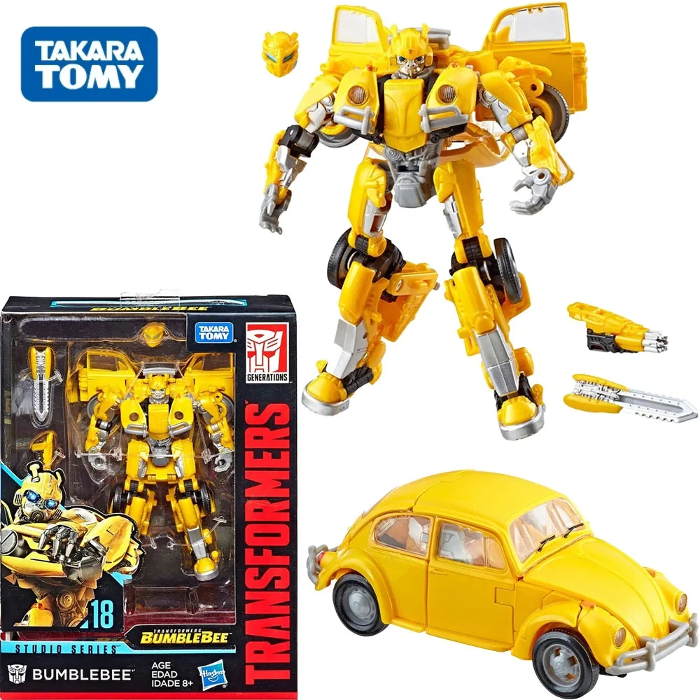 Hasbro-Transformers-Studio-Series-18-deluxex-Class-Bumblebee-modelo-de ...