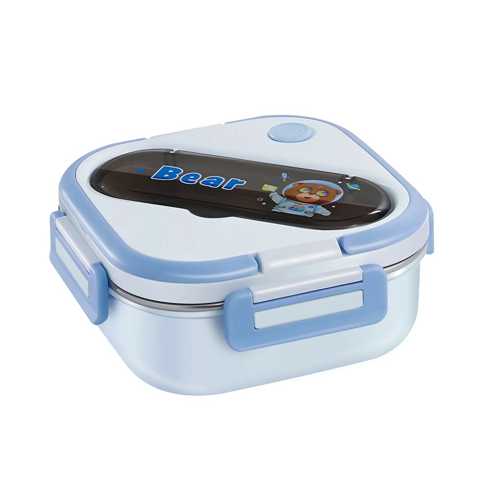 Kawaii-Lunch-Box-for-School-Children-304-Stainless-Steel-Cartoon-Kid ...