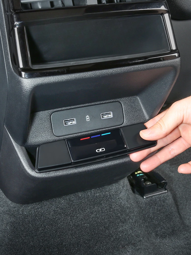 For-Geely-Monjaro-KX11-Xingyue-L-2023-2024-Rear-Seat-USB-Charging-Port ...