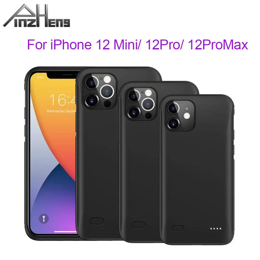PINZHENG-6200mAh-Ultra-Slim-Battery-Case-For-iPhone-12-Mini-Battery ...