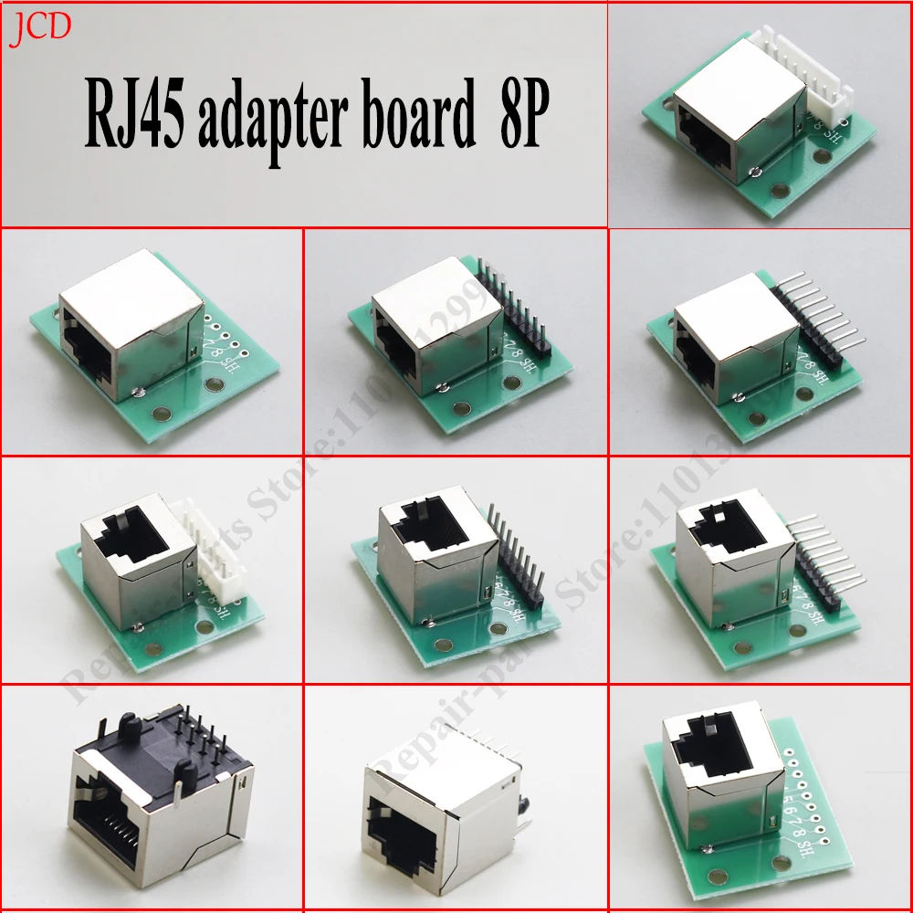 1-Piece-RJ45-Adapter-Board-To-XH2-54-Modular-Ethernet-Connector-Adapter ...