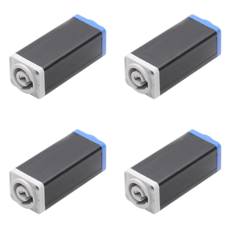 4X LED Powercon AC Coupler Adapter Extender Connector High Quality ...