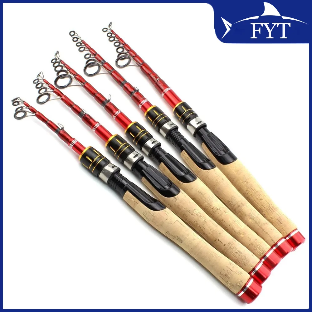 New-Portable-Optional-Length-Lure-Rod-Carbon-Fishing-Rod-Telescopic ...