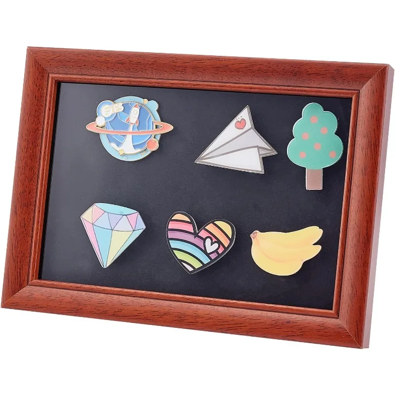 1pc-8-5x6-Inch-Pin-Display-Case-Medal-Display-Frame-Wood-Picture-Frame ...