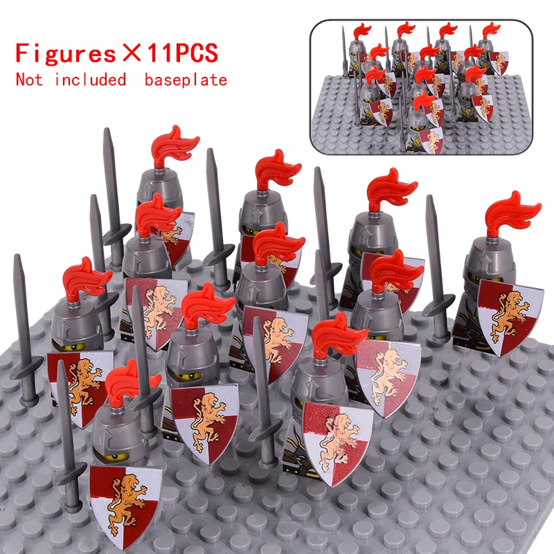 Medieval-Military-Sets-Infantry-Figures-Building-Blocks-Soldier-Spartan ...