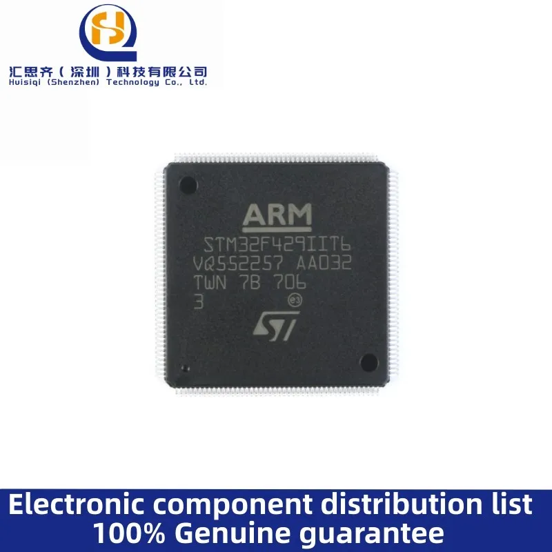 New Original Stm32f429iit6 Lqfp 176 Arm Cortex M4 32 Bit 