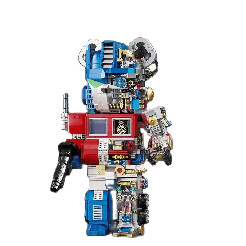 Collectible Models Toys | Cartoon Action Figure | Cartoon Bear Blocks ...