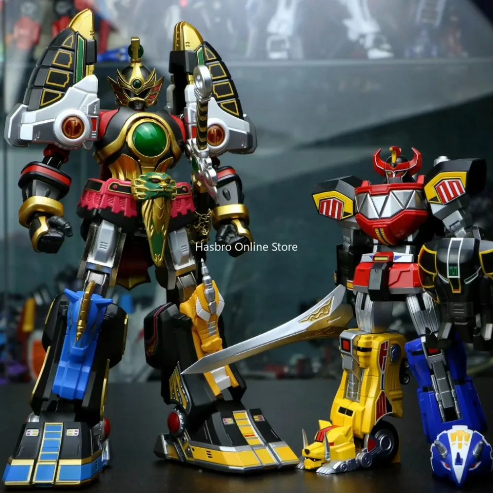 Hasbro-Might-Morphin-Power-Rangers-Thunder-Megazord-Innovation-Point-Metal-Power-Series-figura ...