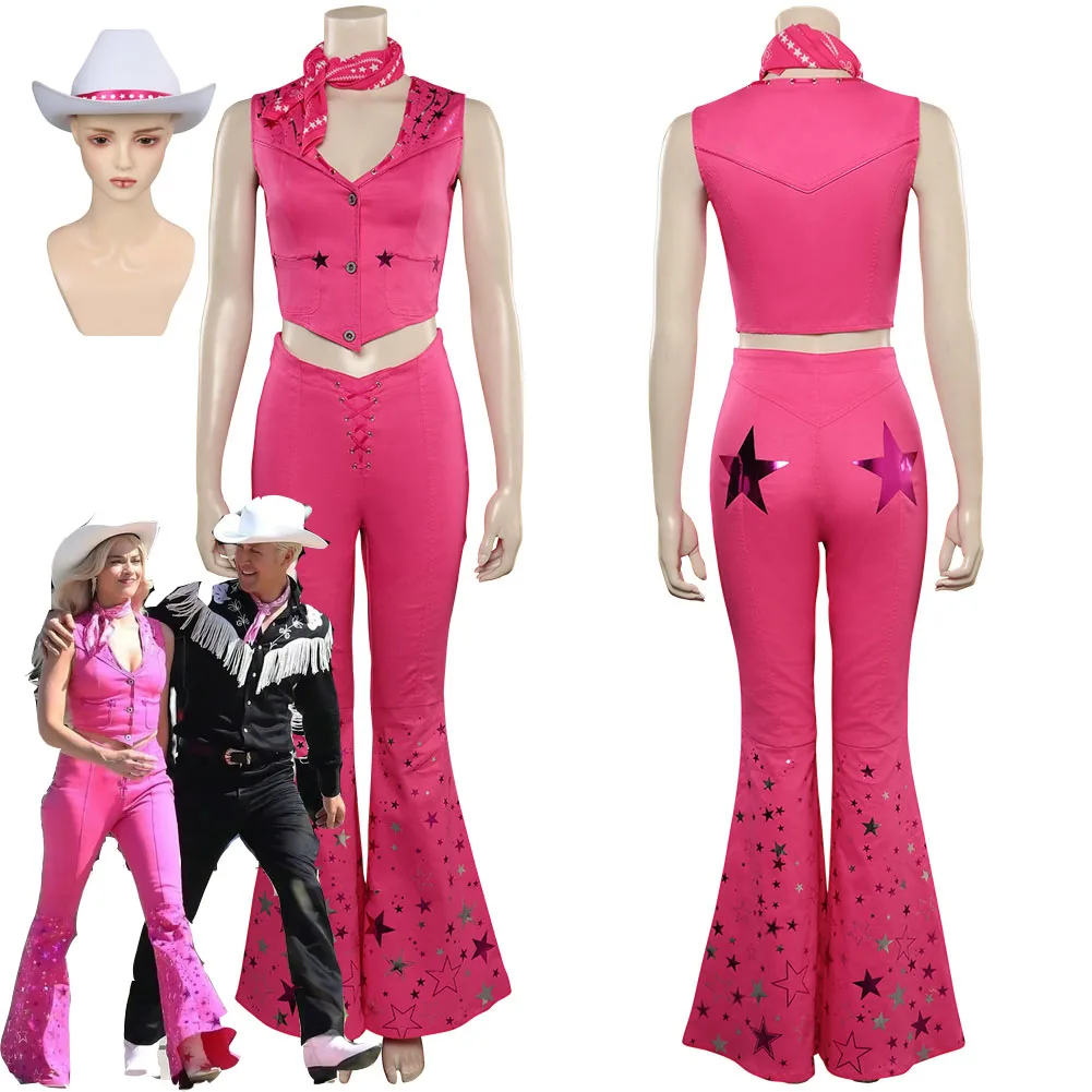 Gorra-de-vaquero-de-pel-cula-Barbier-Margot-Cos-Tracy-para-adultos-y-ni ...