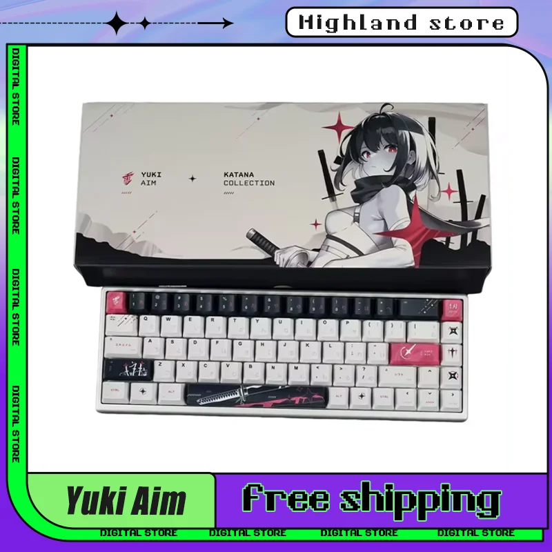 Yuki-Aim-Katana-Magnetic-Switch-Keyboard-Anime-Gaming-Mechanical ...
