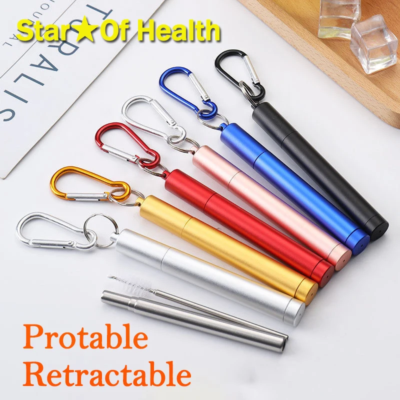 Portable-Straw-304-Stainless-Steel-Straw-Picnic-Drinking-Accessories ...
