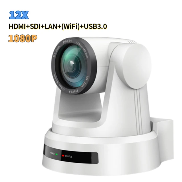 1080P NDI Conference PTZ Video Camera 12x 20x 30x Zoom POE Ai Auto ...