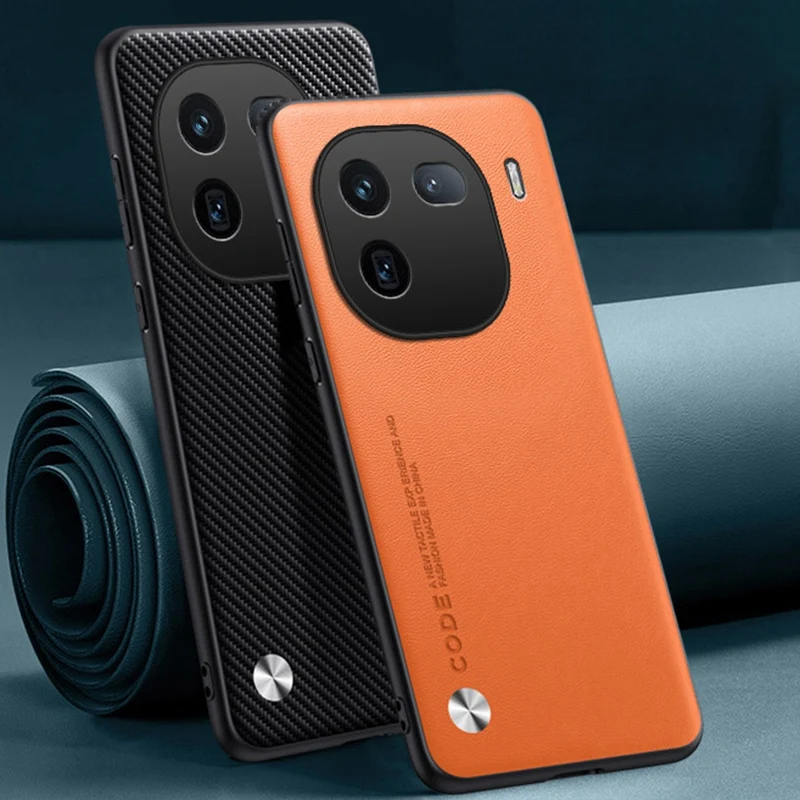 Luxury-PU-Leather-Case-For-Vivo-iQOO-12-Pro-12Pro-Back-Cover-Matte-TPU ...