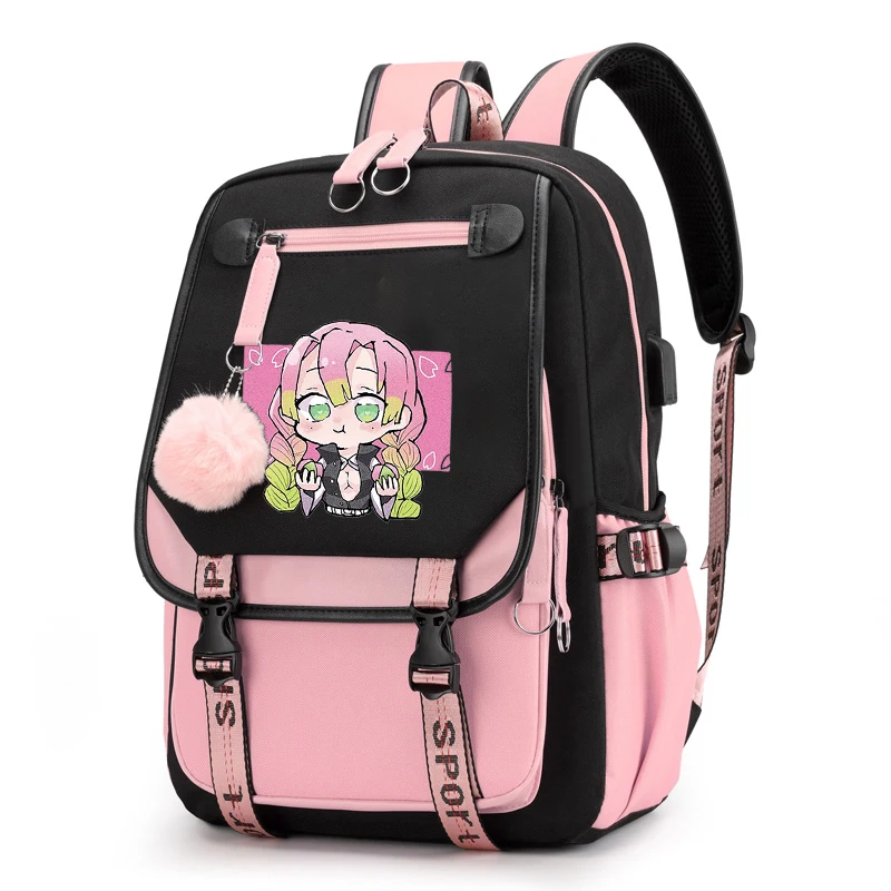 Anime-Demon-Slayer-Backpacks-Girls-Boys-Kawaii-Mitsuri-Cartoon ...