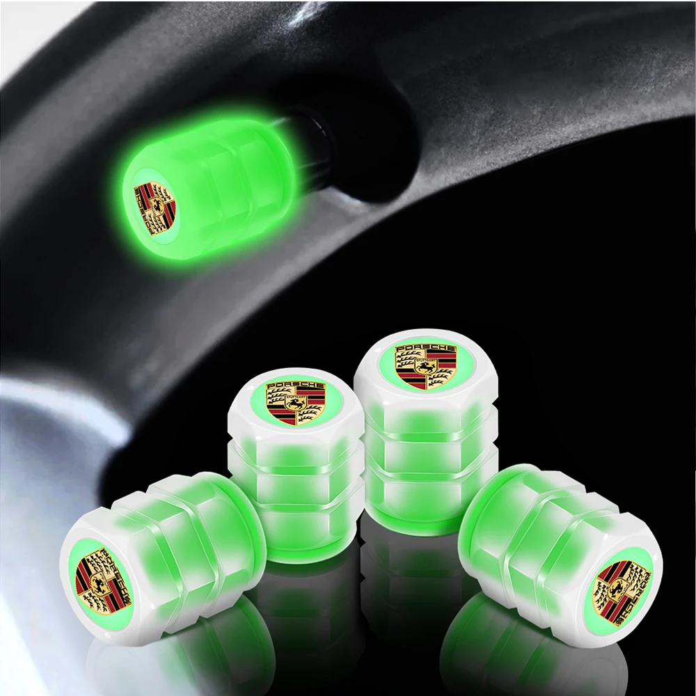 Car-Wheel-Tire-Valve-Caps-Fluorescent-Tyre-Stem-Air-Cover-Tyre-Nozzles ...