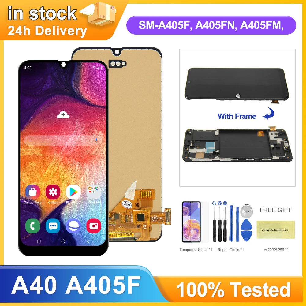 Pantalla Samsung A40 Sm A405fn Original | Screen Assembly Samsung ...