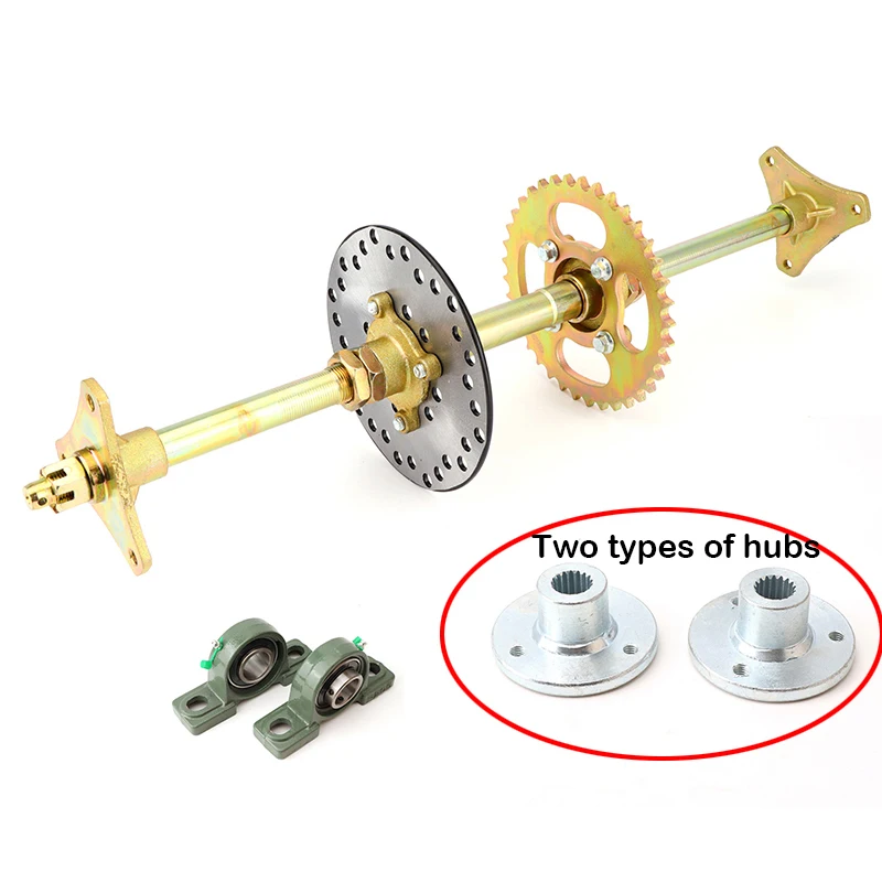 610mm-ATV-Go-Karts-Rear-Axle-kits-STD-20mm-Complete-Assembly-with ...