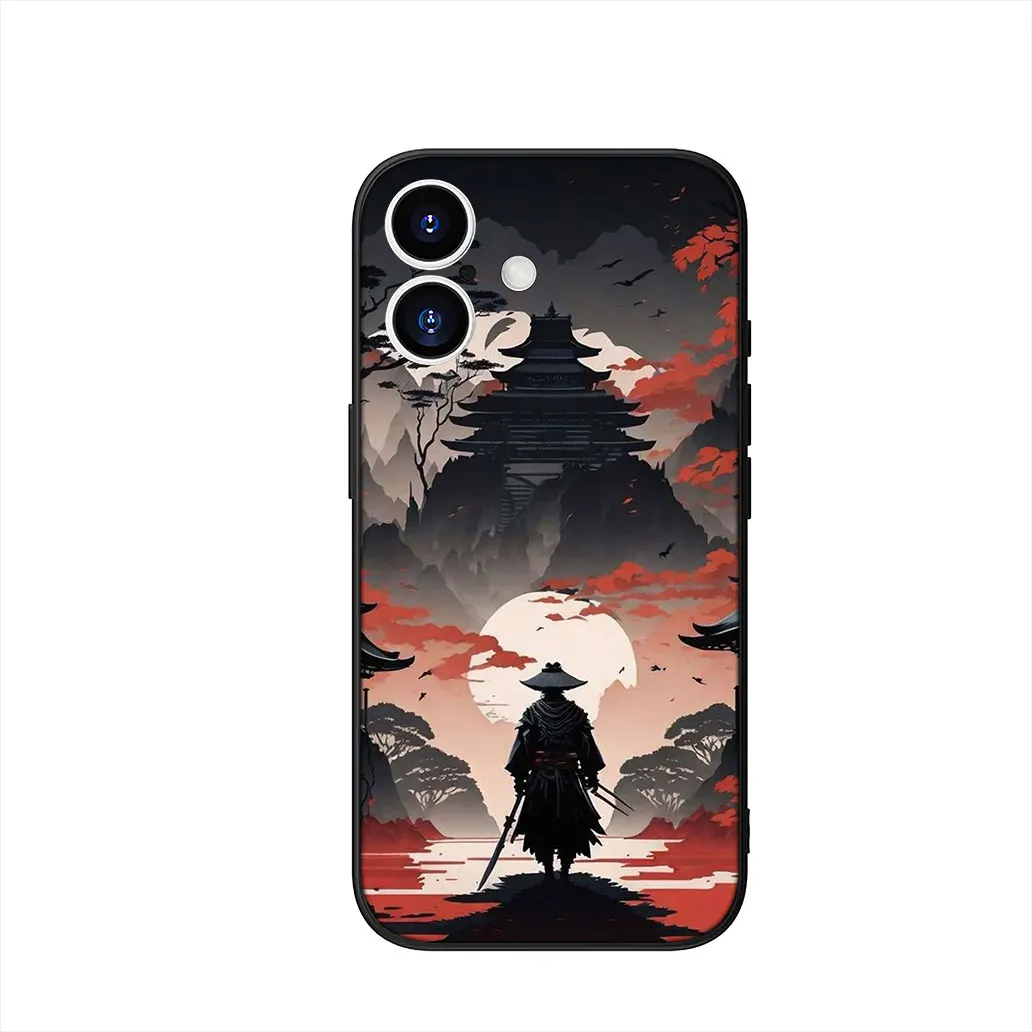Samurai Skeleton Bushido Ninja Phone Cover Case for Redmi Note 11 4G (6)