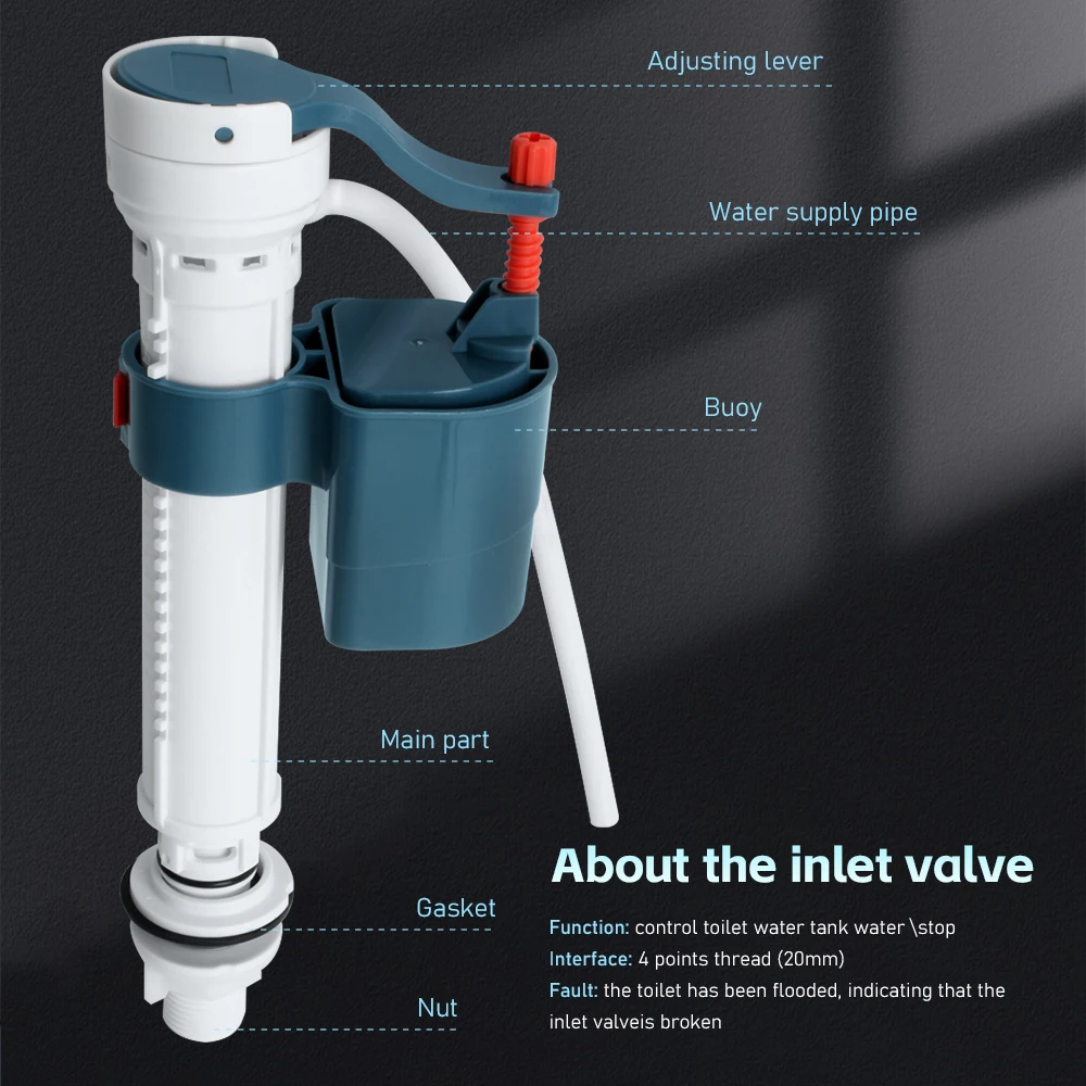 Toilet Tank Water Inlet Valve