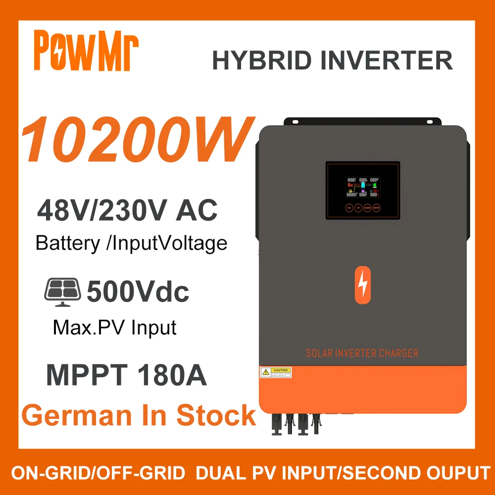 10200W-On-Grid-Off-Grid-Pure-Sine-Wave-Hybrid-Inverter-Built-MPPT-180A ...