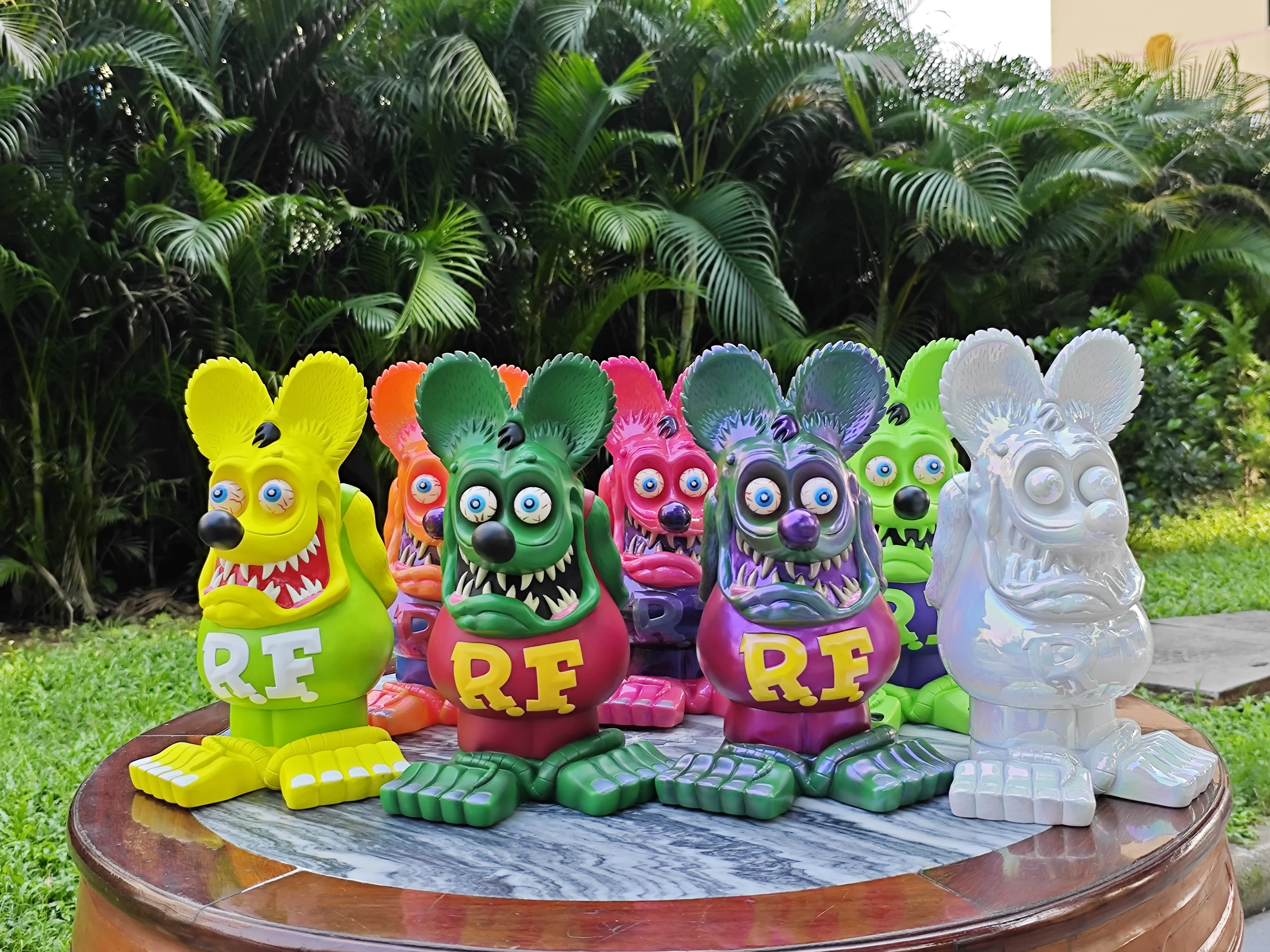 Rat-Fink-Big-Size-Crazy-Mouse-PVC-Statue-Figure-Collectible-Model-Toys ...