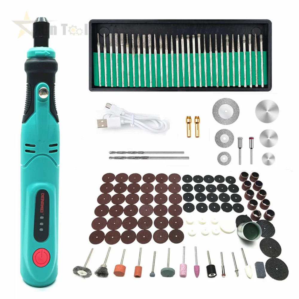 Elektromos Fúró 3 Sebességű Állítható Daráló Metszet Toll Barkácsolás ...