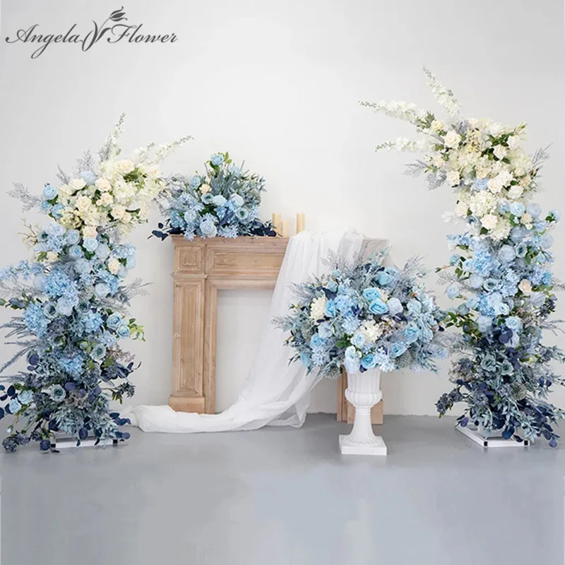 Beautiful Blue And White Flowers