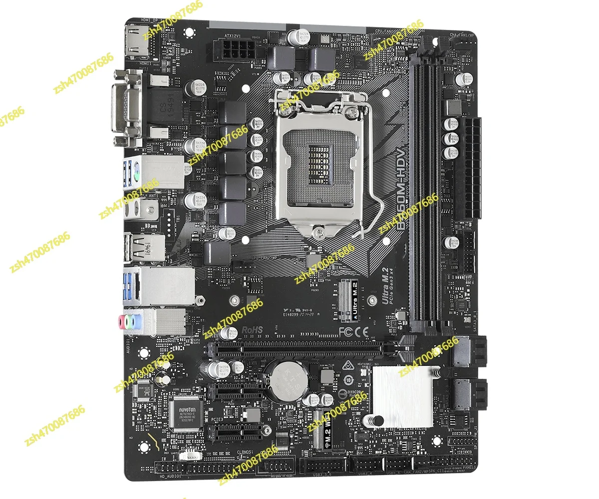 For ASRock B460M-HDV Motherboard B460M DDR4 64GB Support 10th ...
