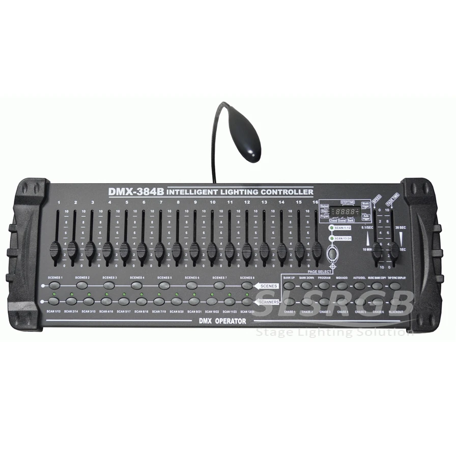 Sls-1316 384 Channel Dmx Controller Dmx 384b Dmx Master 384 Console Operator Dj Stage Light ...