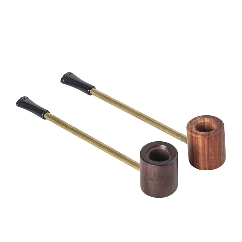 Red Sandalwood Smoking Pipes Wood Pipe Portable Smoking Pipes Tobacco ...