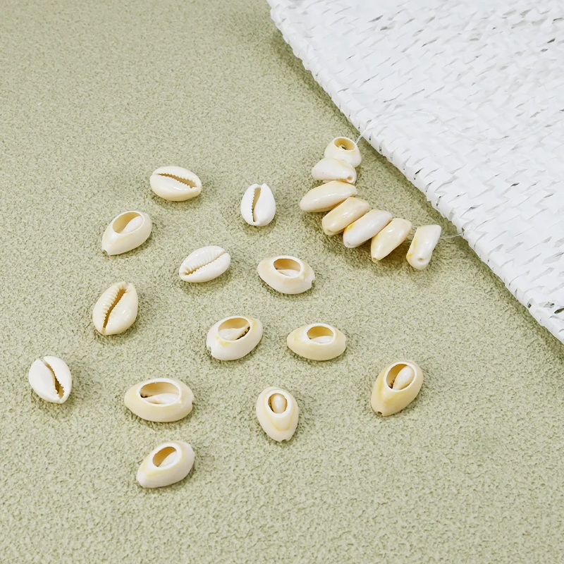 20pcs Natural Shell Jewelry Materials Bulk Cut Beach Sea Shell Beads