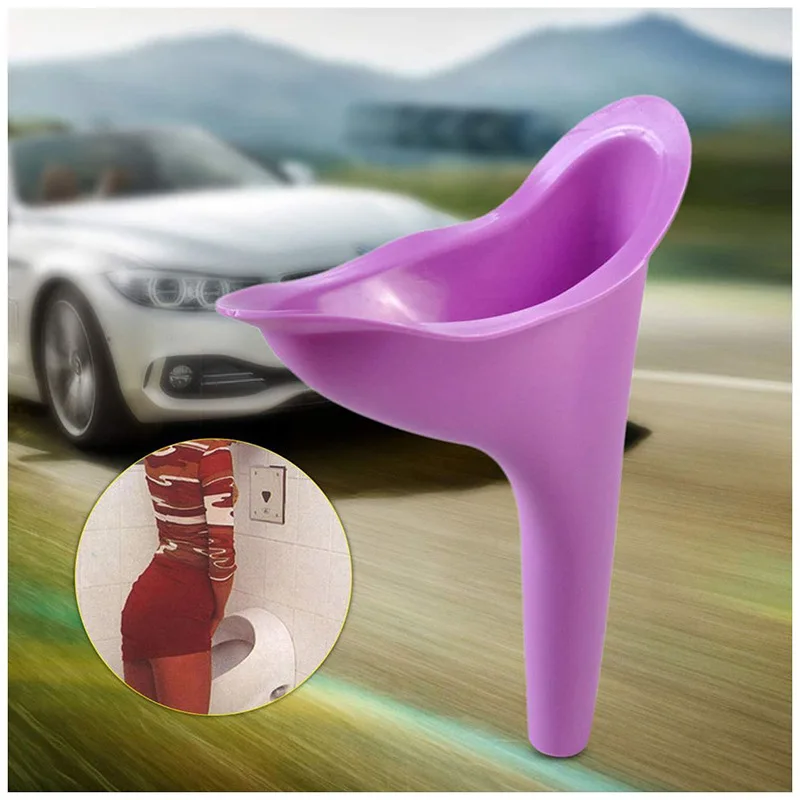 Silicone-Pee-Funnel-For-Women-Standing-Piss-Female-Urinal-For-Travel ...