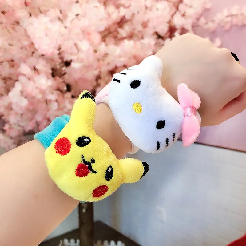 1Pcs-Kawaii-Animal-Cartoon-Fruit-Slap-Snap-Wrap-Wristband-Bracelet ...