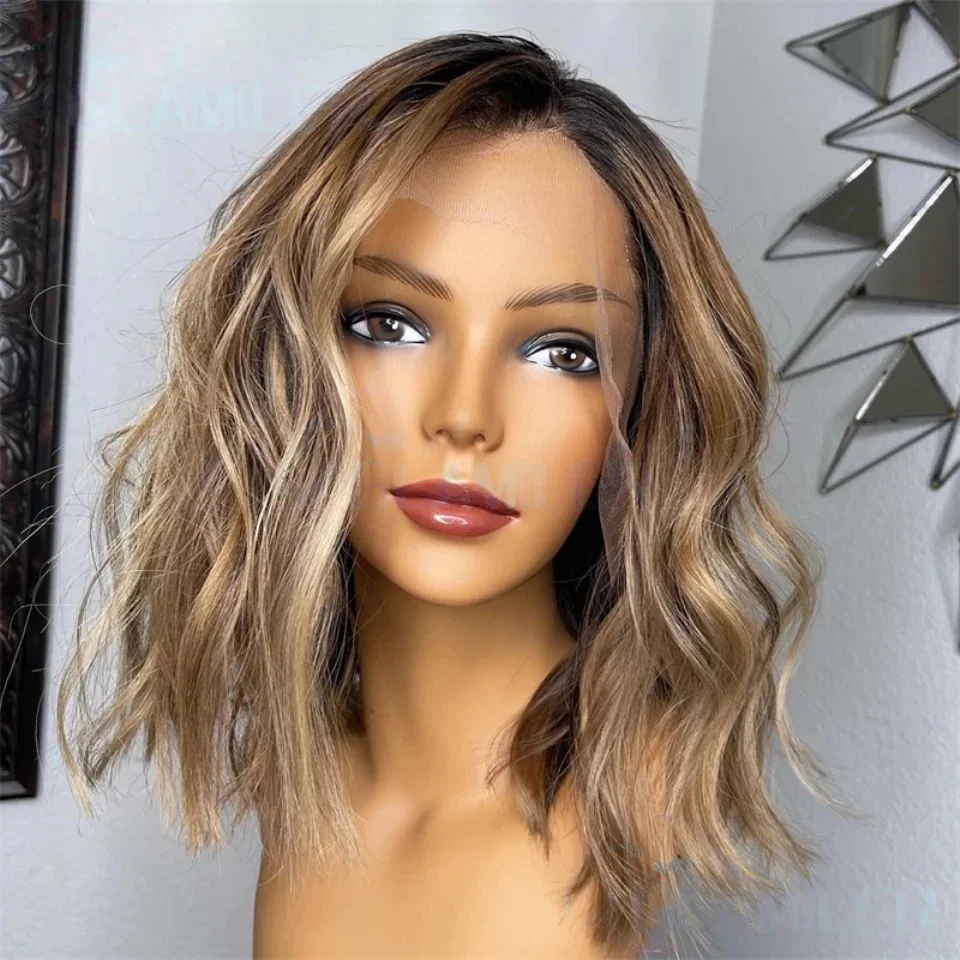 Cheveux humains juifs ondulés longs et doux, sans colle, avec base en ...