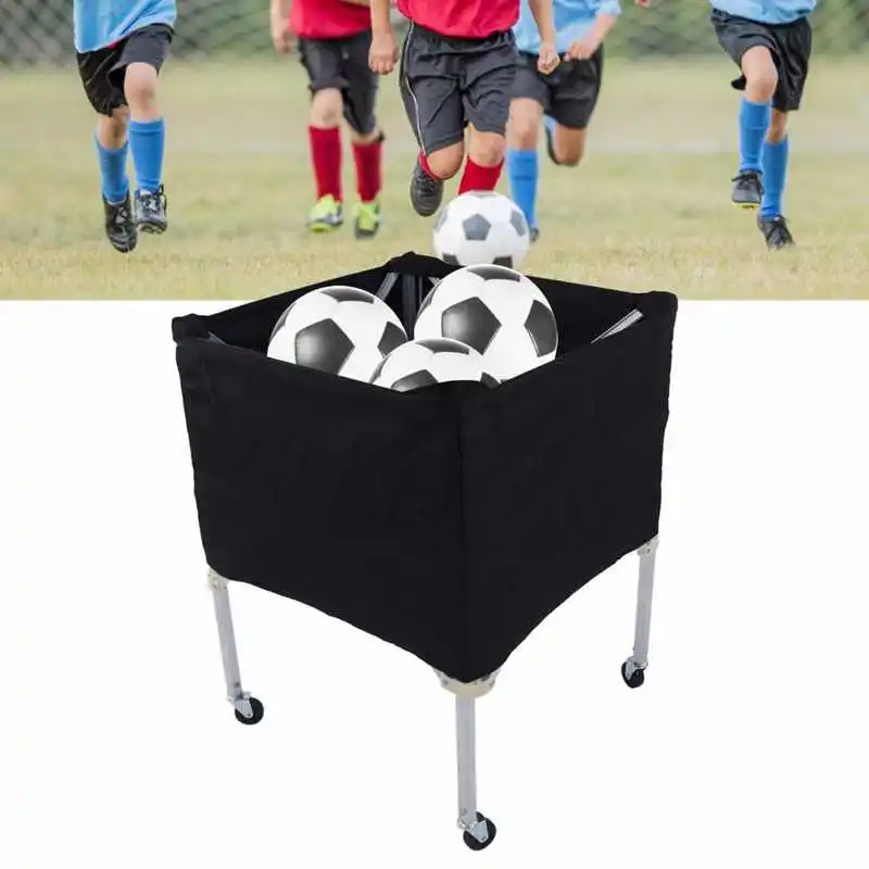 High-Quality-Portable-Tennis-Ball-Cart-Folding-Soccer-Ball-Storage-Cart ...