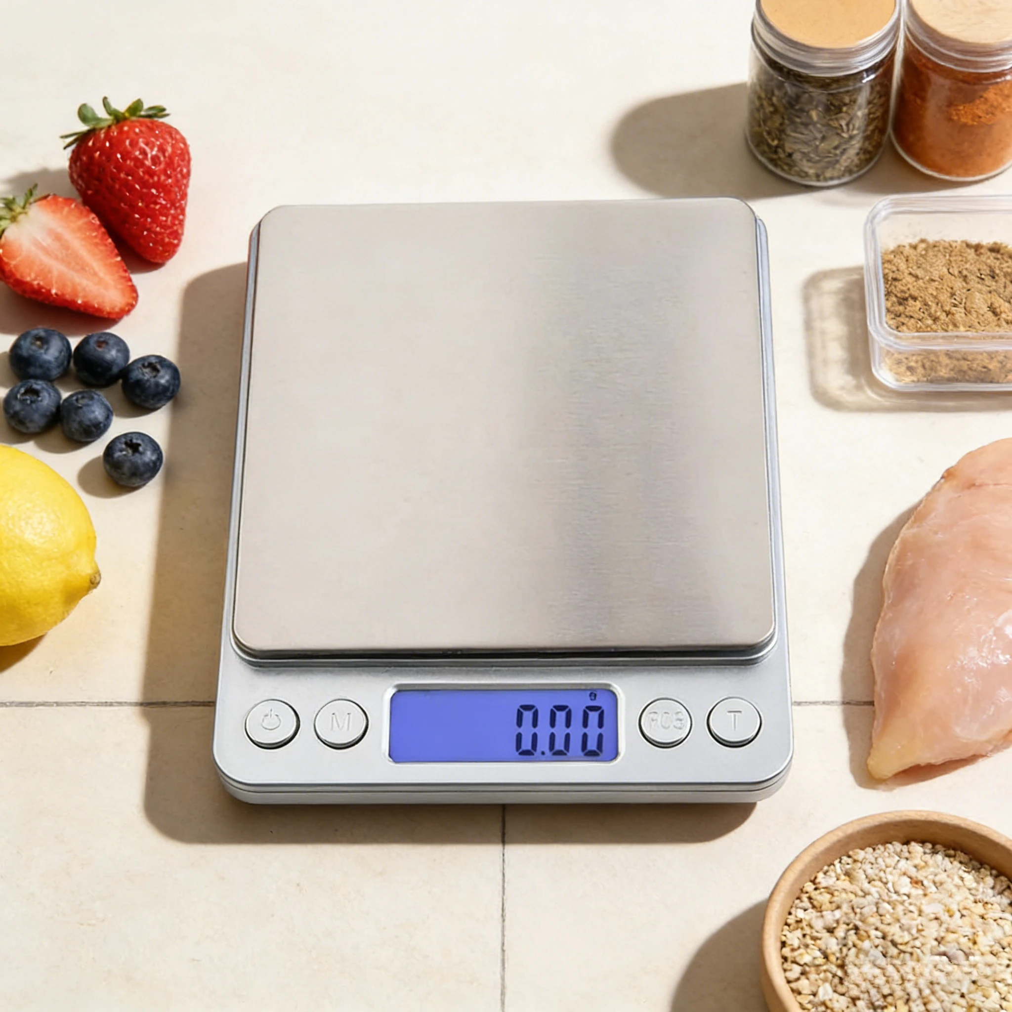 0.01g/0.1 Digital Scale Diamond Gold Jewelry Portable Small Smart LCD ...
