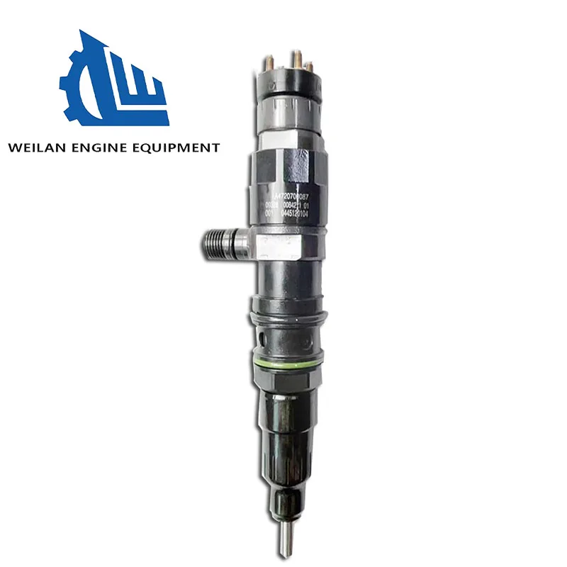 Reman Fuel Injector 0445120104 for BDetroit Diesel DD15 D16 15.6L 14 ...