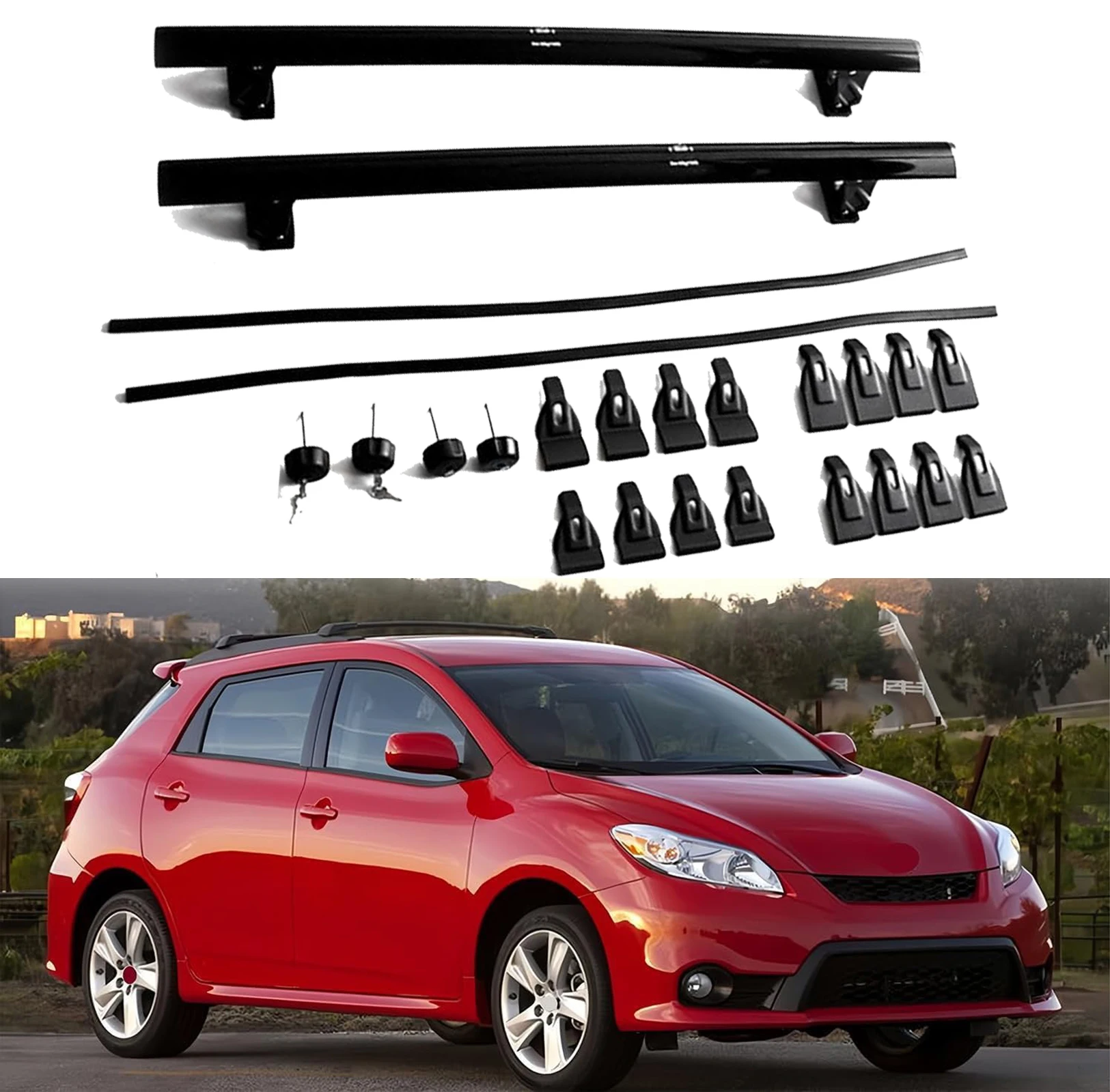 Cool Toyota Matrix With Roof Rack Images