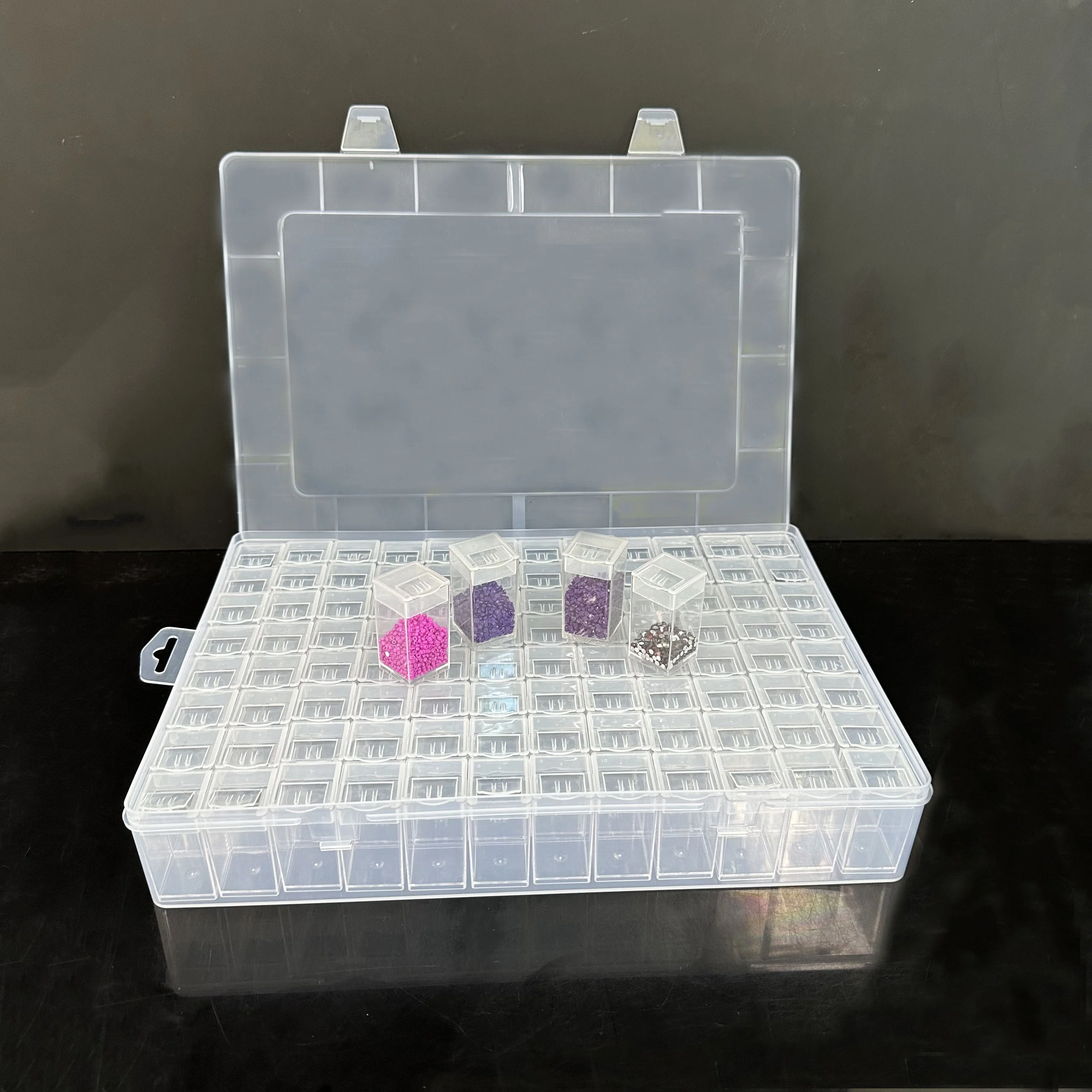 96 Grid Diamond Painting Storage Box, Suitable for Diamond Embroidery ...
