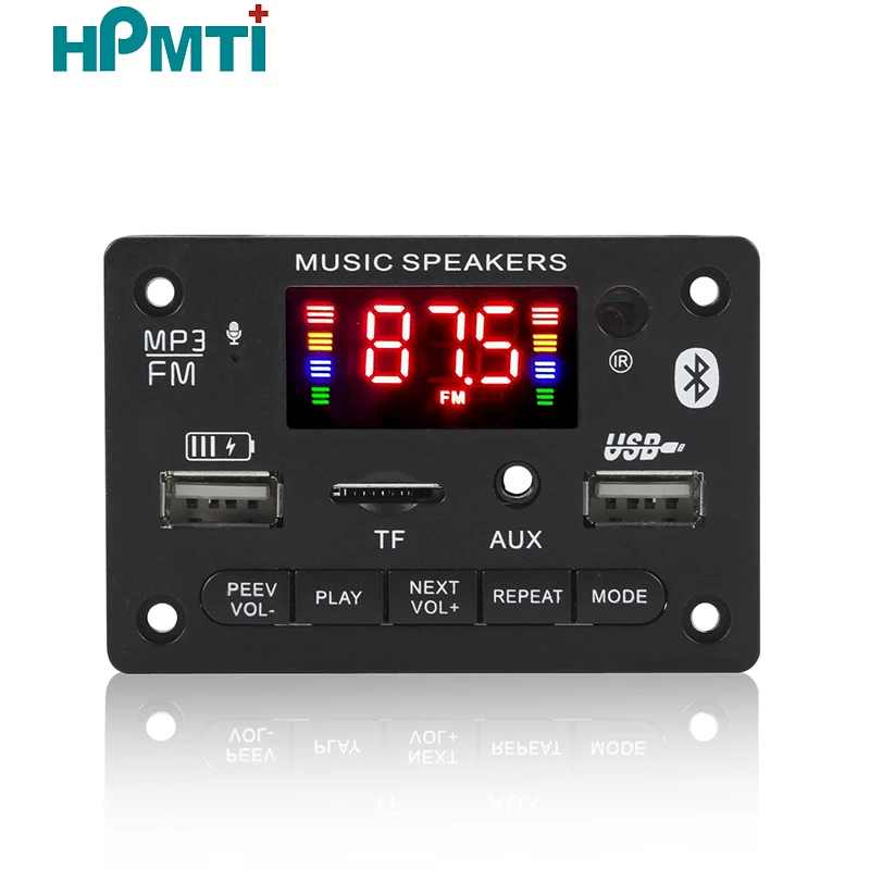 Módulo de placa decodificadora Bluetooth 5,0, reproductor mp3, USB ...