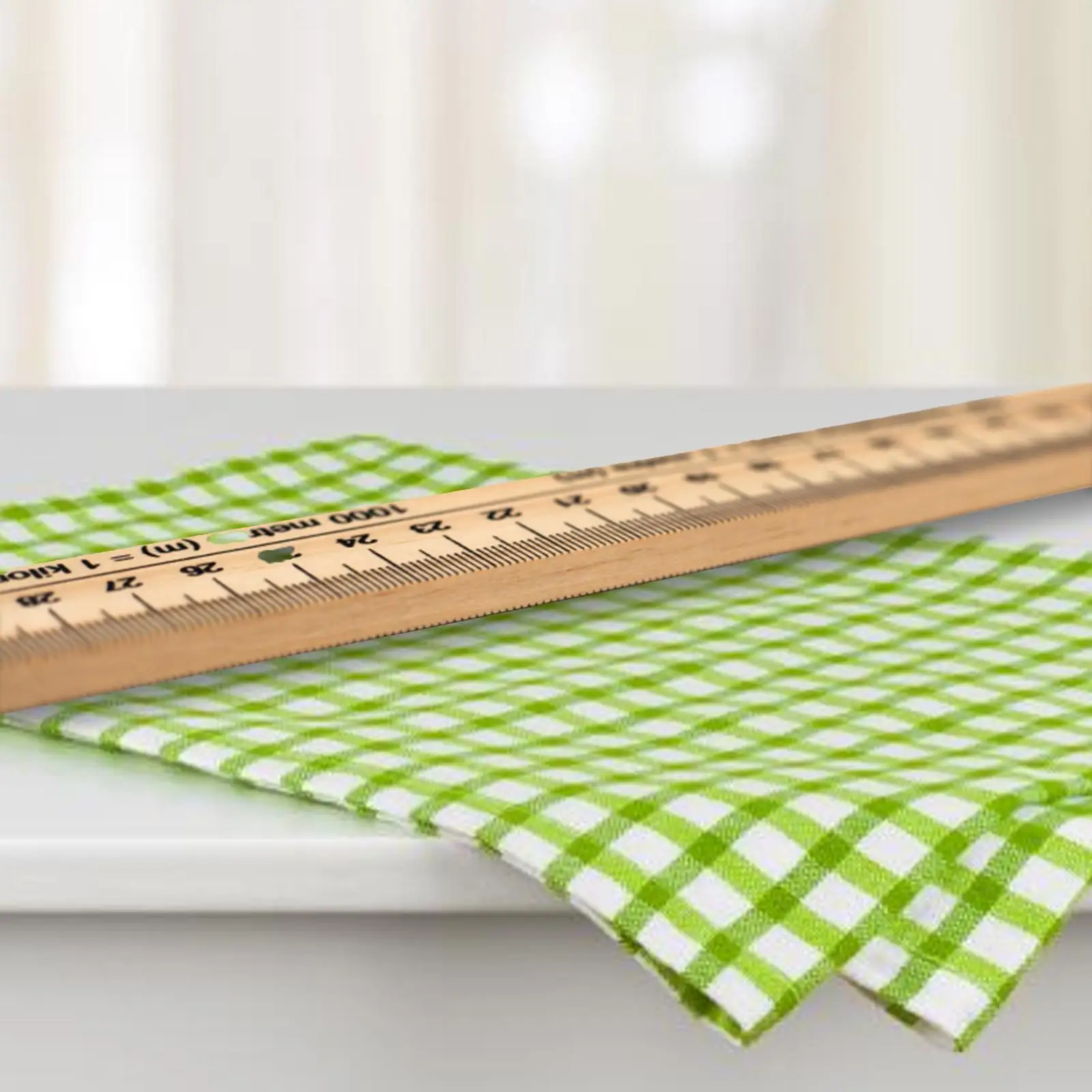 Meter-Sticks-Ruler-Sewing-Ruler-Wooden-Fashion-Design-Double-Sided ...