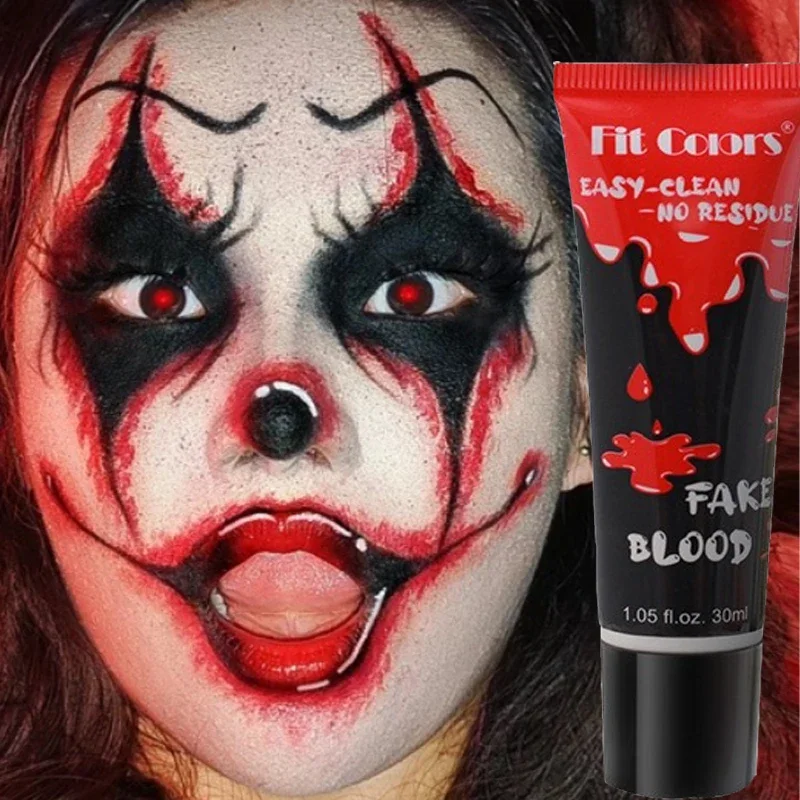 3-color-Body-Paint-Fake-Blood-Plasma-Face-Make-Up-Scar-Halloween-Wound ...