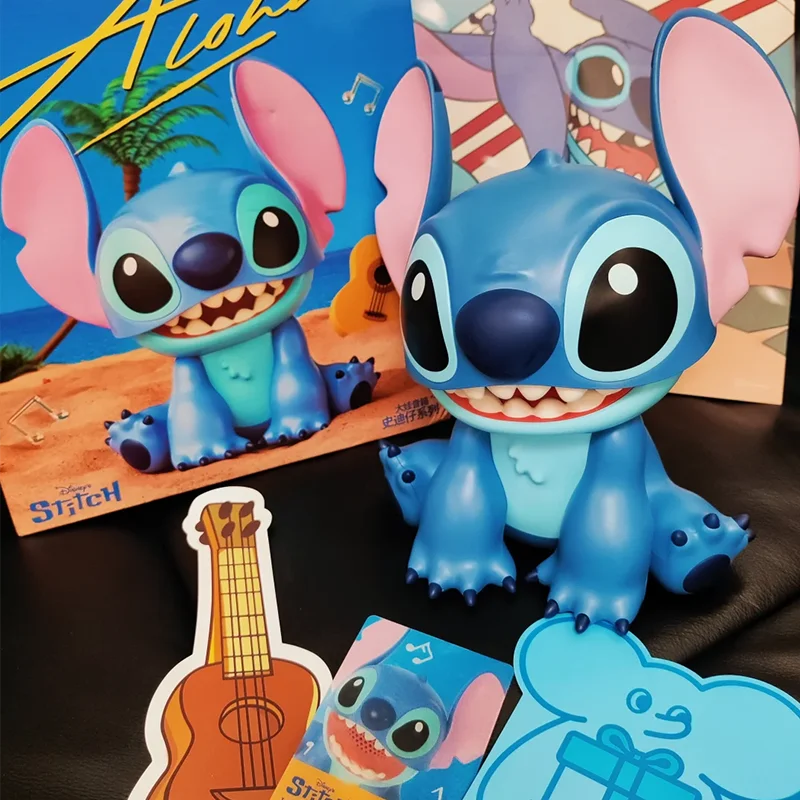 Marktube Stitch-figura de Altavoz Bluetooth, boca abierta y cerrada ...