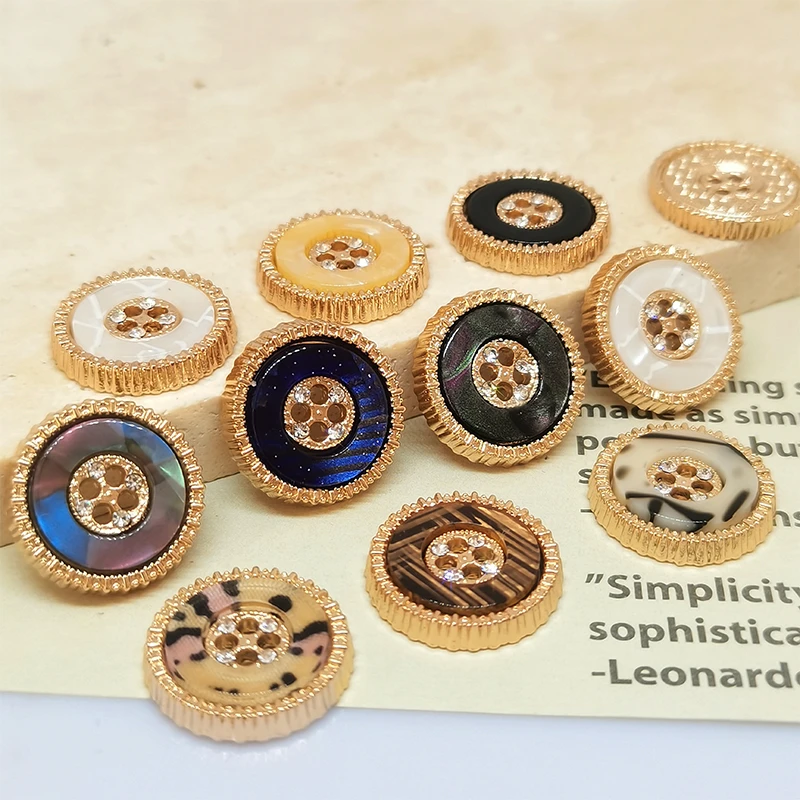 18/20/23/25MM Multicolor Metal 4 Holes Buttons Of Clothing Wholesale ...