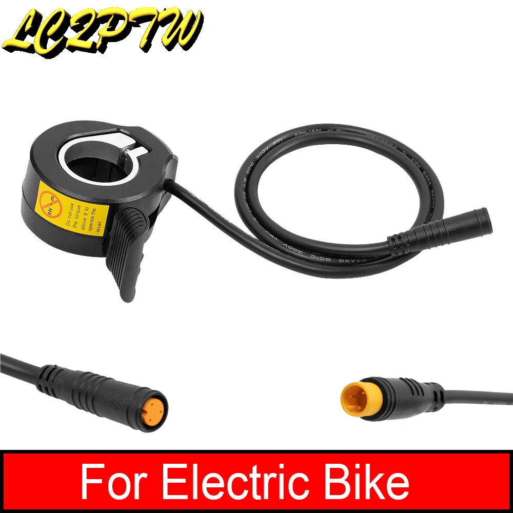 130X-Electric-bike-Thumb-Throttle-Accelerator-3-Pin-Waterproof ...
