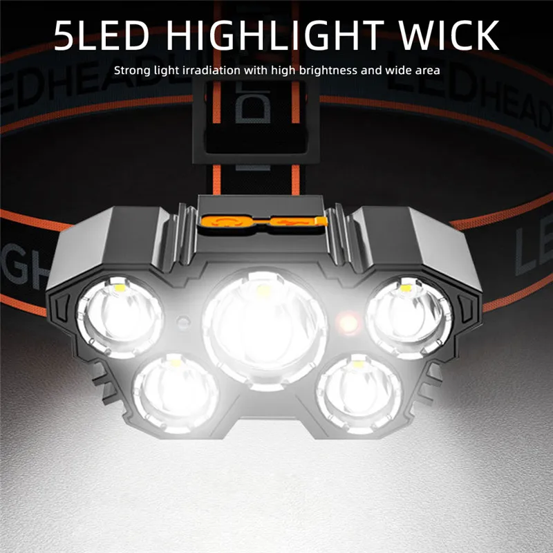 Head Lamp Usb Rechargeable Battery | Fishing Headlight Battery - Usb ...