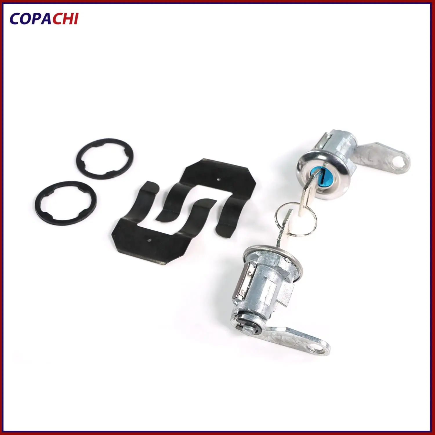 New-Auto-Door-Lock-Cylinder-Set-With-Keys-5070001-For-Ford-E-150-250 ...