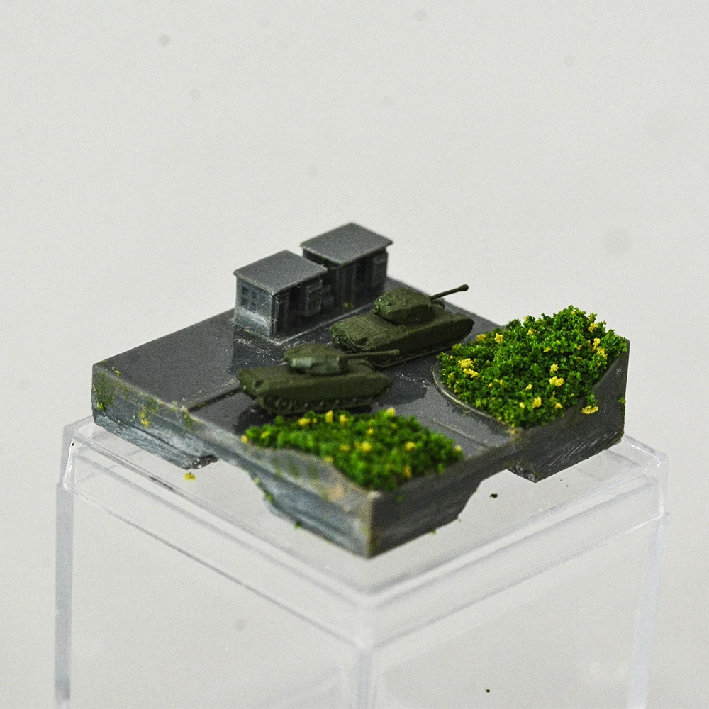 RHMG140 1/350 1/700 Miniature Military Diorama Scenery Sandbox ...