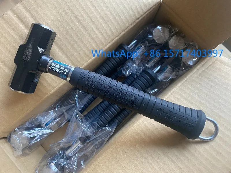 Japanese earth ox hammer DOGYU octagonal hammer head construction, auto ...